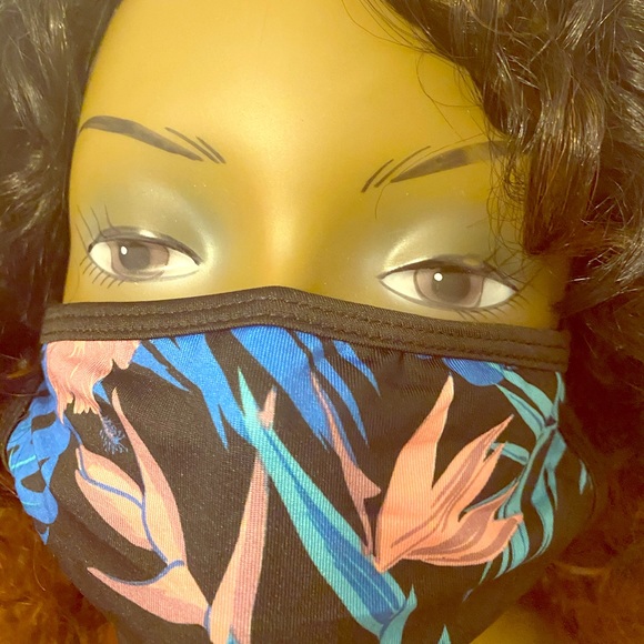 Accessories | Plant Design Face Mask | Poshmark